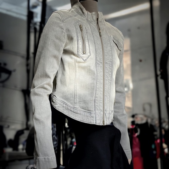 akdmks | Jackets & Coats | Academics Akdmks Y2k Cropped Denim Jacket ...